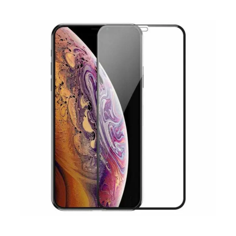 Защитное стекло 10D iPhone XS Max/11 Pro Max Black купить по лучшей цене в Киеве, Украине | UParts