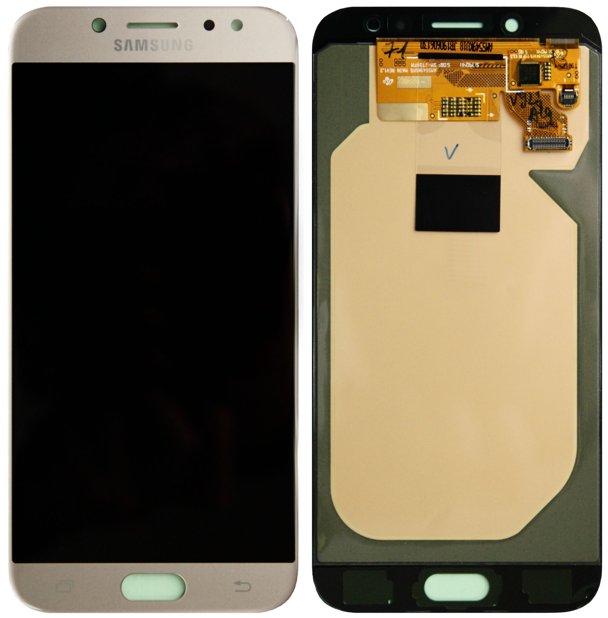 Дисплей Samsung J730 Gold J7 2017 (GH97-20736C) сервисный оригинал ...