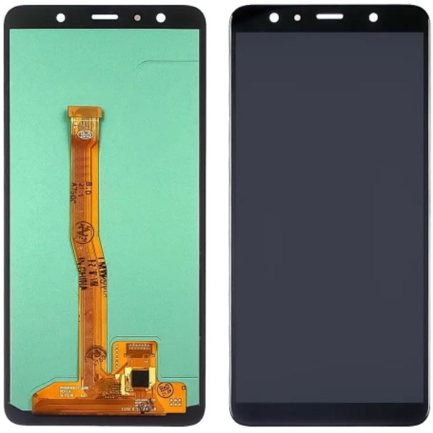 Дисплей Samsung A750 OLED A7 2018 Black купить по лучшей цене в Киеве ...
