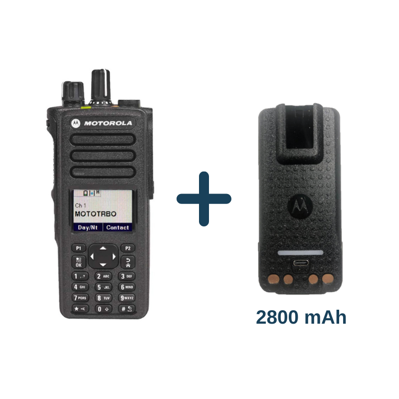 Рація Motorola DP4800 VHF AES 256 + акумулятор 2800 mAh з type-c купити ...