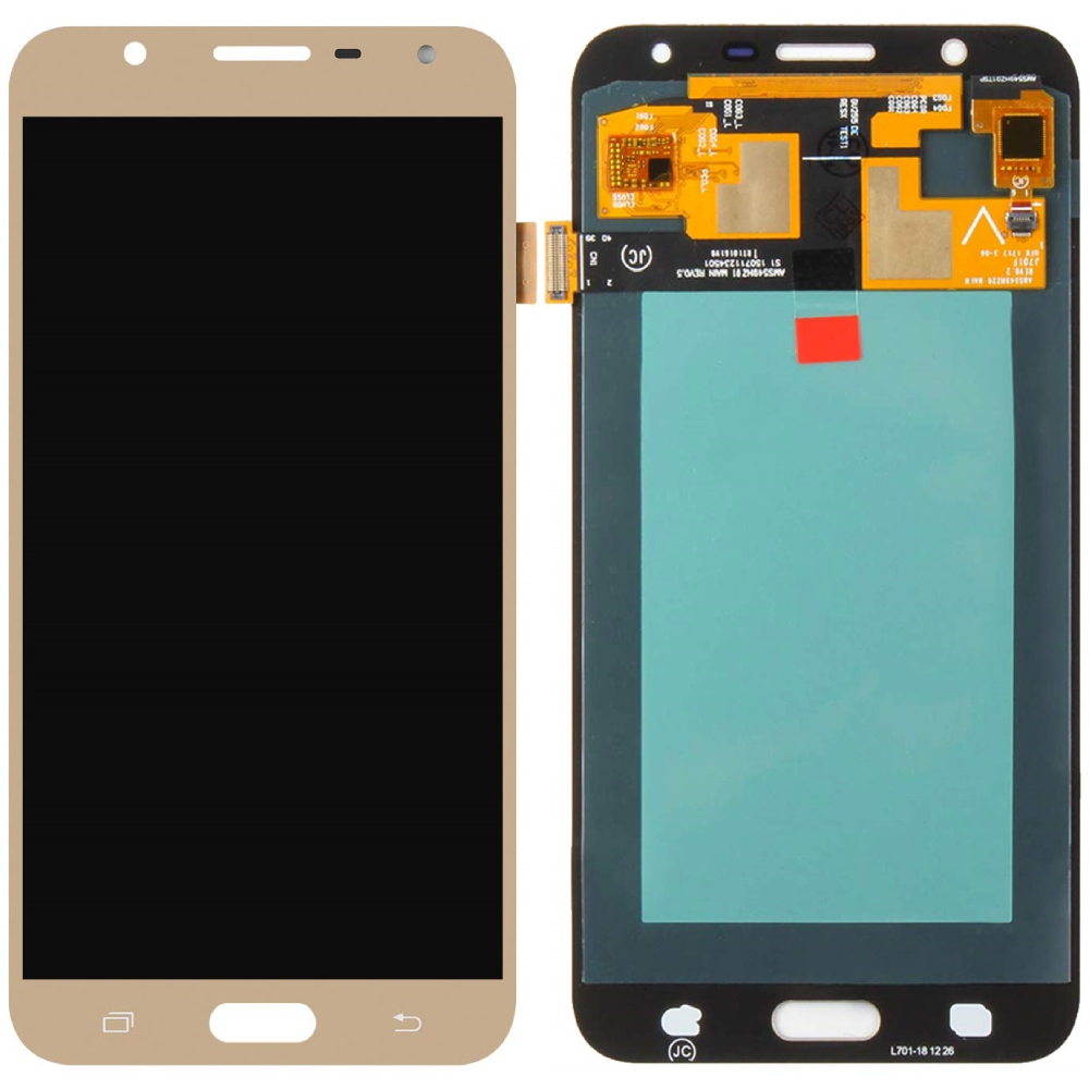 Дисплей (экран) Samsung J700 Galaxy J7 золотистый, OLED (Small LCD ...